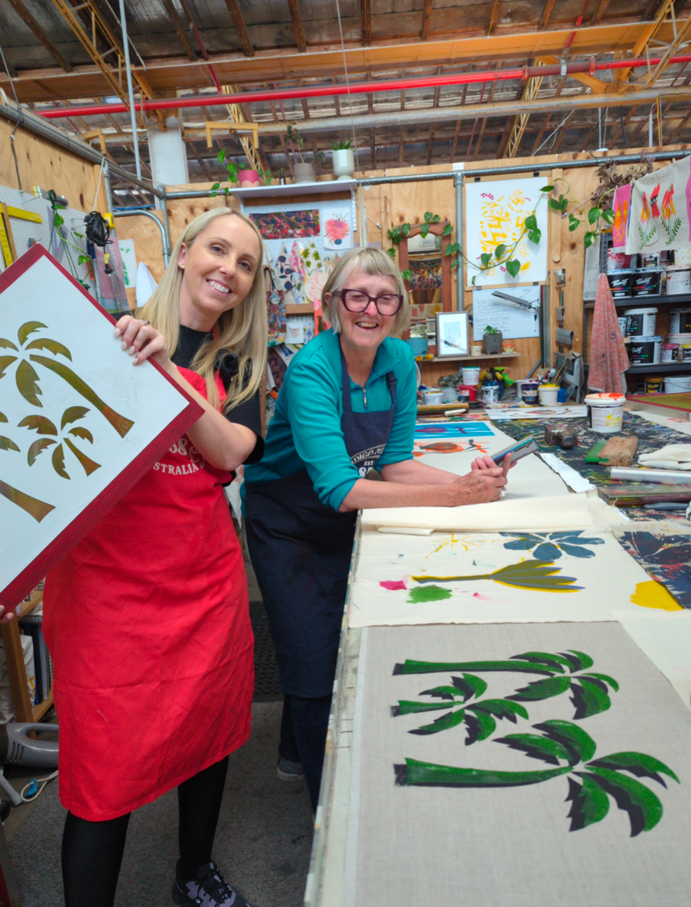 Print Your Own Fabric Workshop - Introduction to Screen printing and F ...