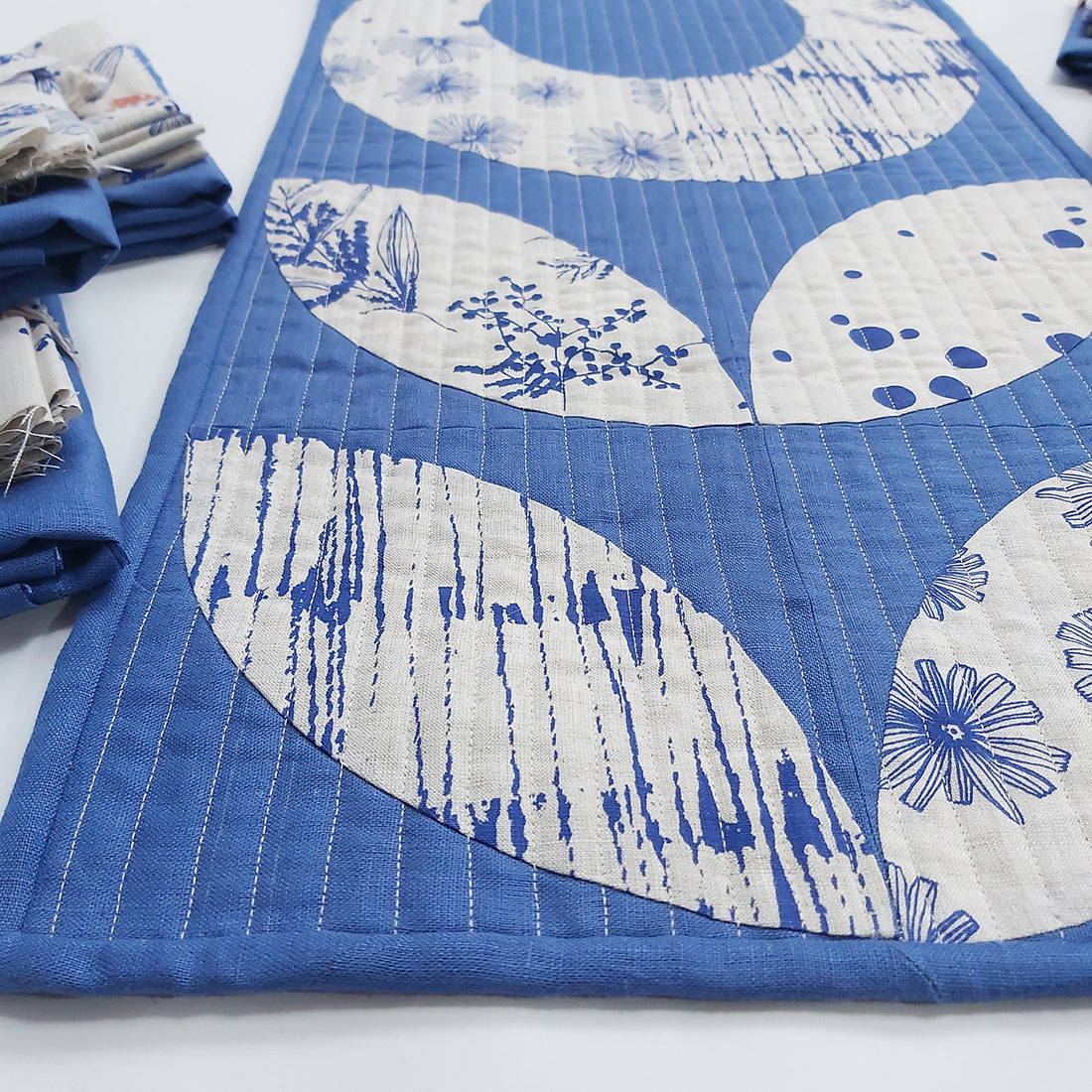Fabric Kit for Single Poppy Wall Hanging – Femke Textiles